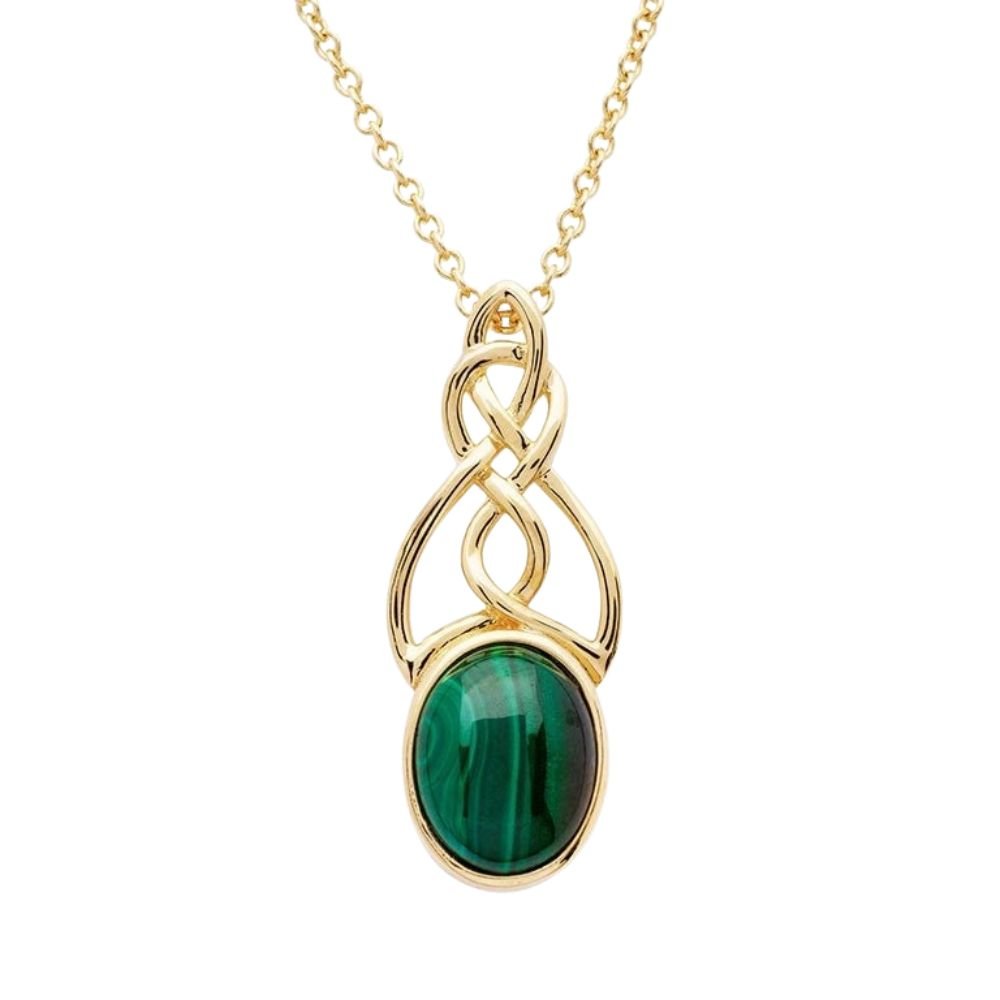 Celtic Knot Necklace | 14k Gold Vermeil Irish Jewelry – The Celtic Gift ...