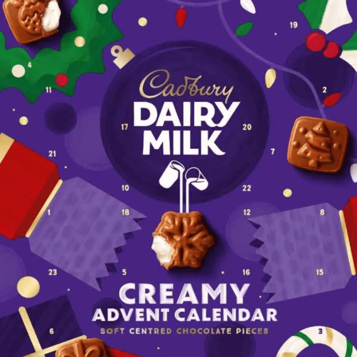 Cadbury Advent Calendar | Dairy Milk Chocolates – The Celtic Gift Store