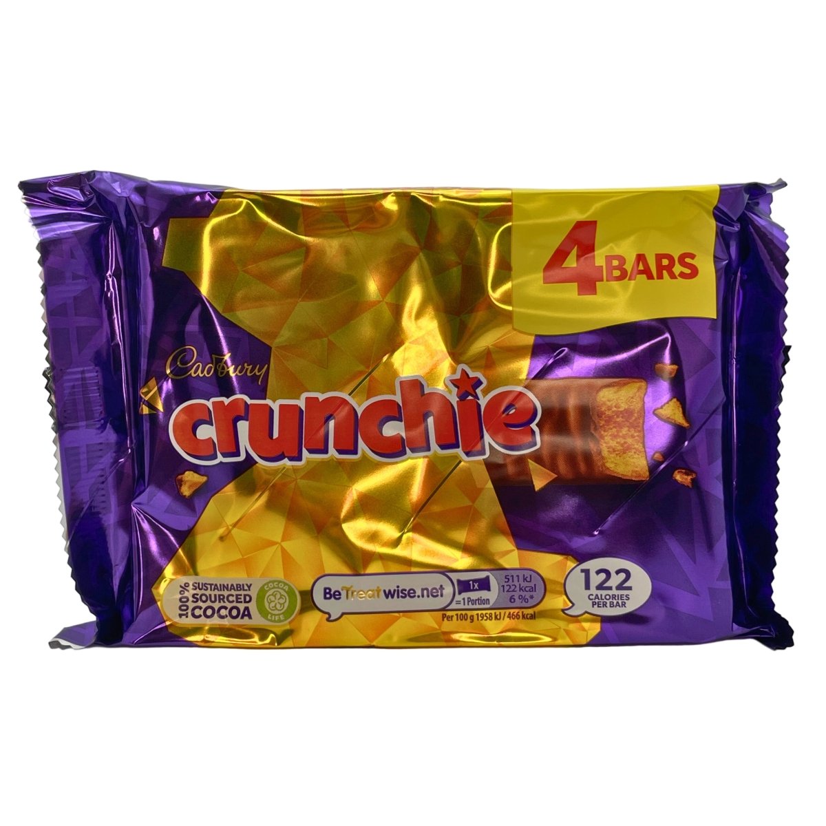 Cadbury Crunchie 4 Pack | Honeycomb Chocolate – The Celtic Gift Store