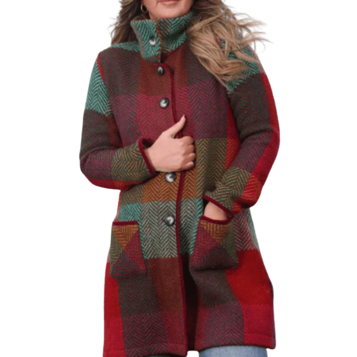 Irish Coatigan | Donegal Bracken Wool Coat – The Celtic Gift Store