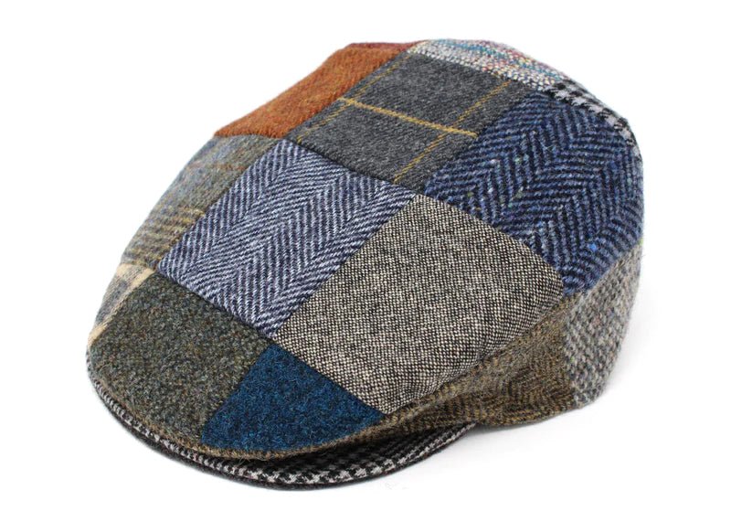 Donegal Tweed Cap | Irish Patchwork Design – The Celtic Gift Store