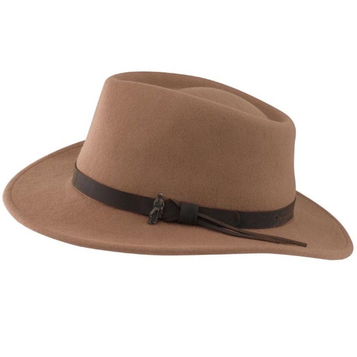 ack Murphy Boston Hat | Tan Irish Wool Felt – The Celtic Gift Store