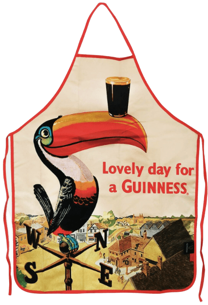 Guinness Toucan Apron | Cotton Chef's Essential – The Celtic Gift Store