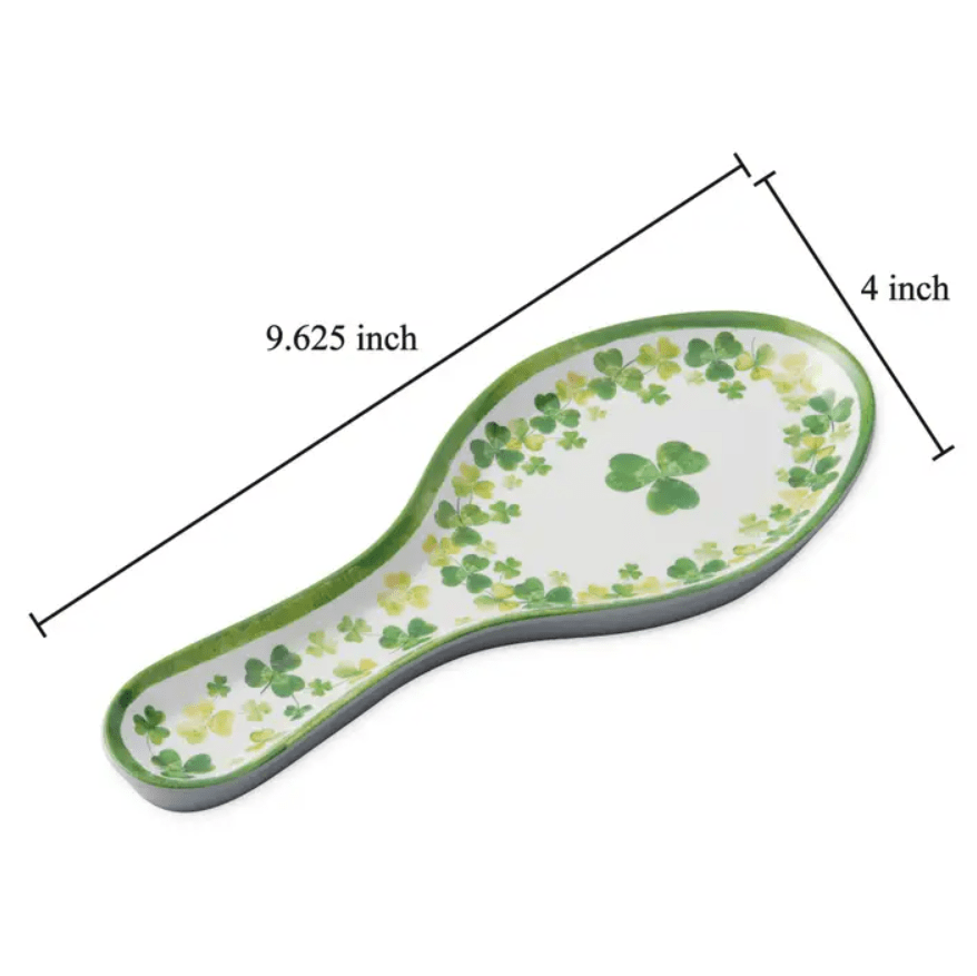 Shamrock Spoon Rest | Irish-Themed Kitchen Accessory – The Celtic Gift ...