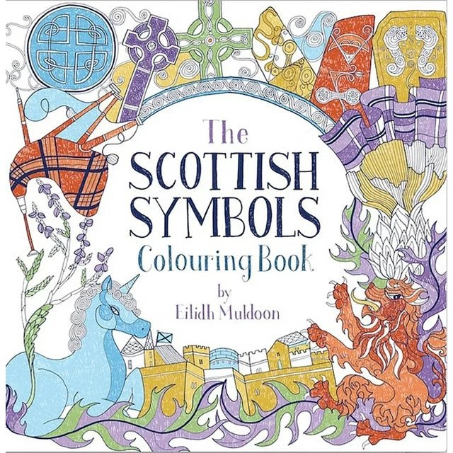 Scottish Symbols Colouring Book | Celtic Knots