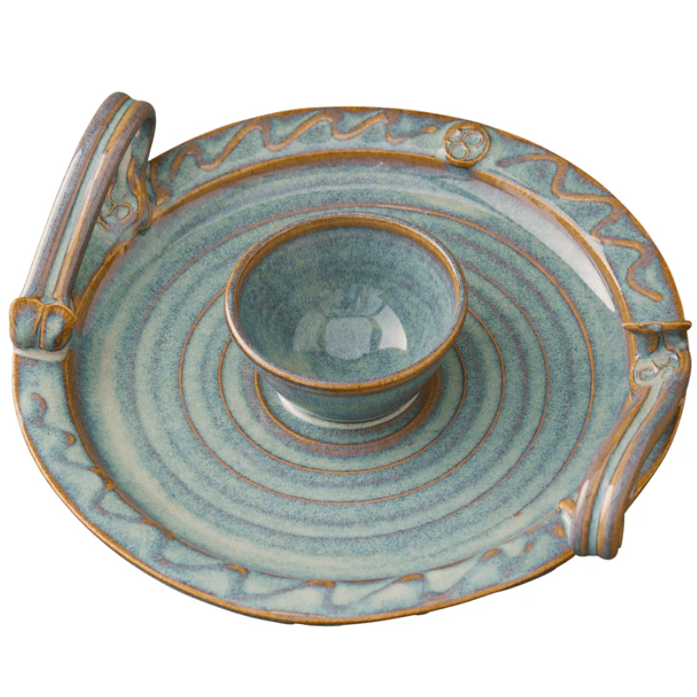 Celtic Triskele Party Plate | Irish Handmade Serving Dish – The Celtic ...