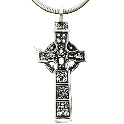 Durrow High Cross Necklace | 8th Century Irish Art – The Celtic Gift Store